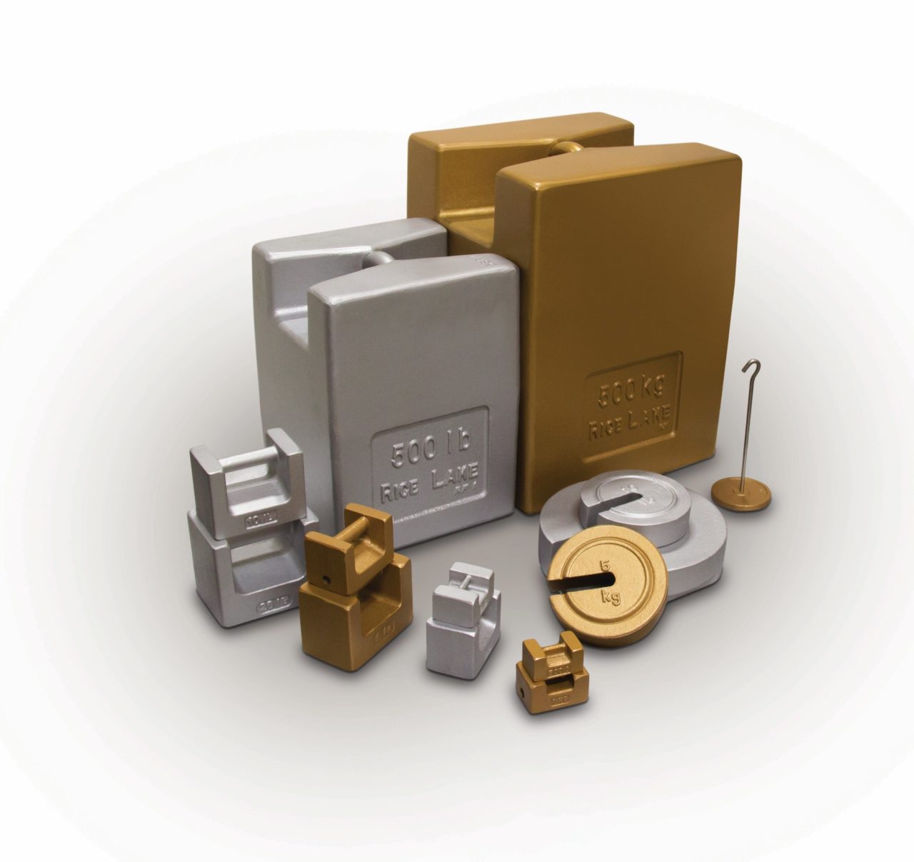 Rice Lake, Masas Patrones, Acero Fundido, desde 5kg hasta 1,000 kg ...