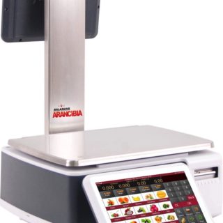 Weigh Tek, WT-Touch-R, Básculas tipo Supermercado, con Pantallas de 10. ...