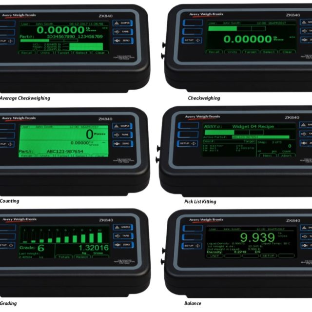 Avery Weigh Tronix, ZK840, Pantalla Touch y Sistema Totalmente ...